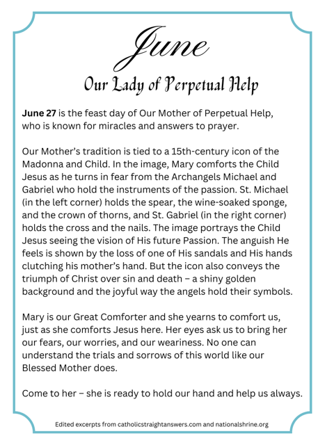 News & Events – St. Michael The Archangel Parish